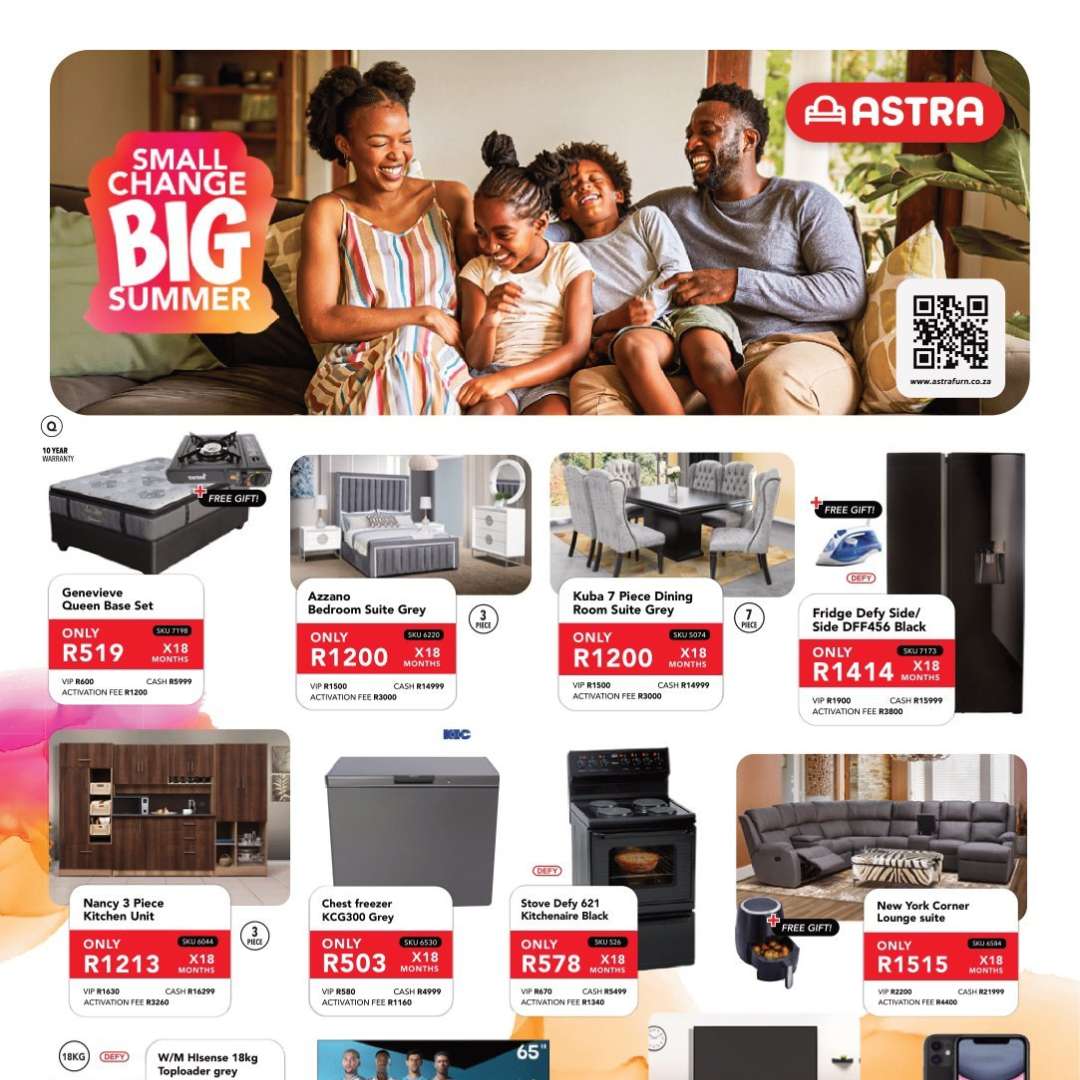 ASTRA FURNISHERS Specials • Monday 1 Dec 2025 to Saturday 28 Feb 2026