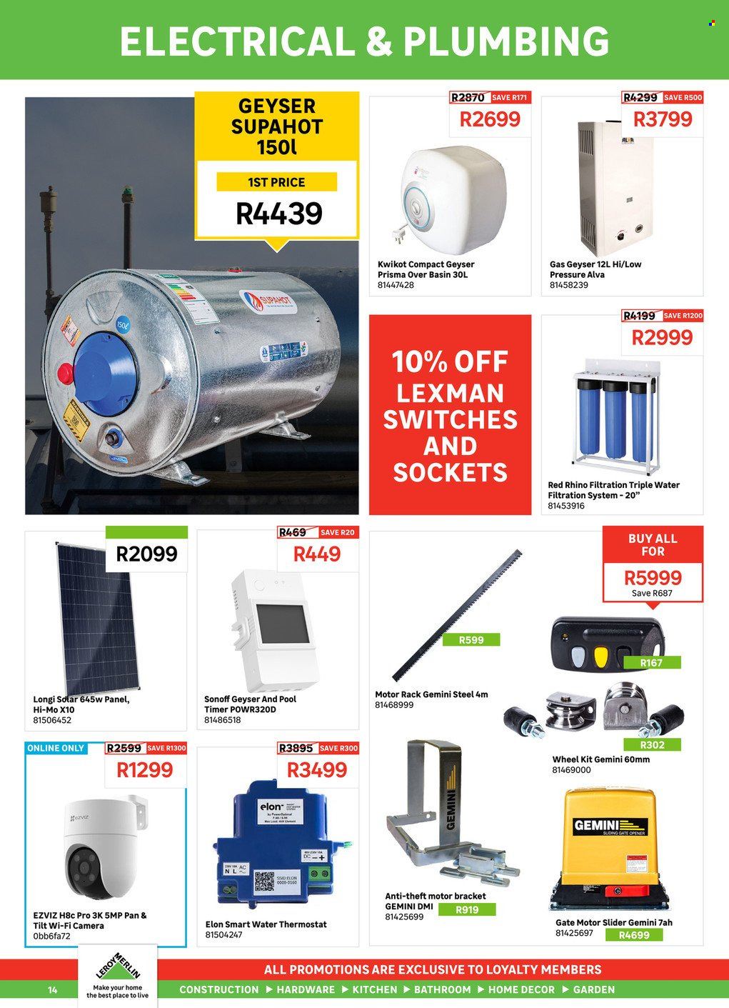 LEROY MERLIN specials • Red Tag Deals - Up to 45% OFF • From Monday 1 ...