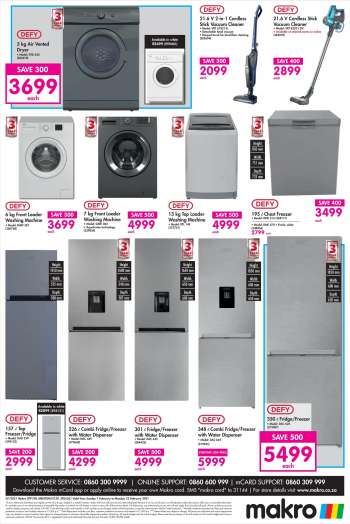 Washing machine Makro deals and prices | My Catalogue